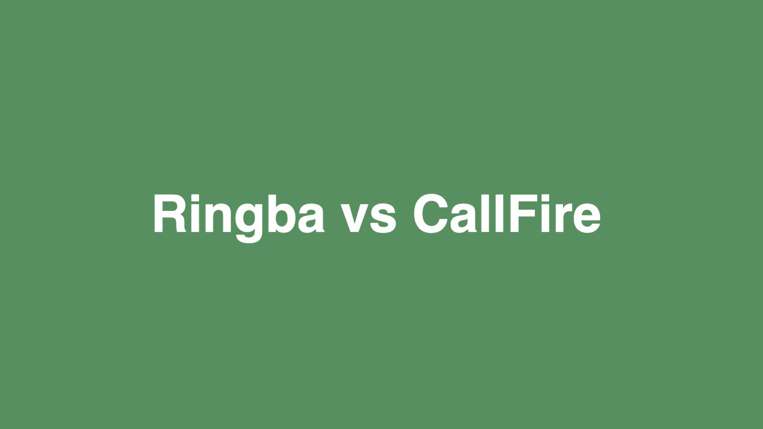 Ringba vs CallFire: Choose Your Ideal Call Tracker - Virtual Valley